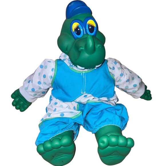 Vintage | Toys | Vintage Uneeda Doll Company Rare Baby Dinosaur Dino ...